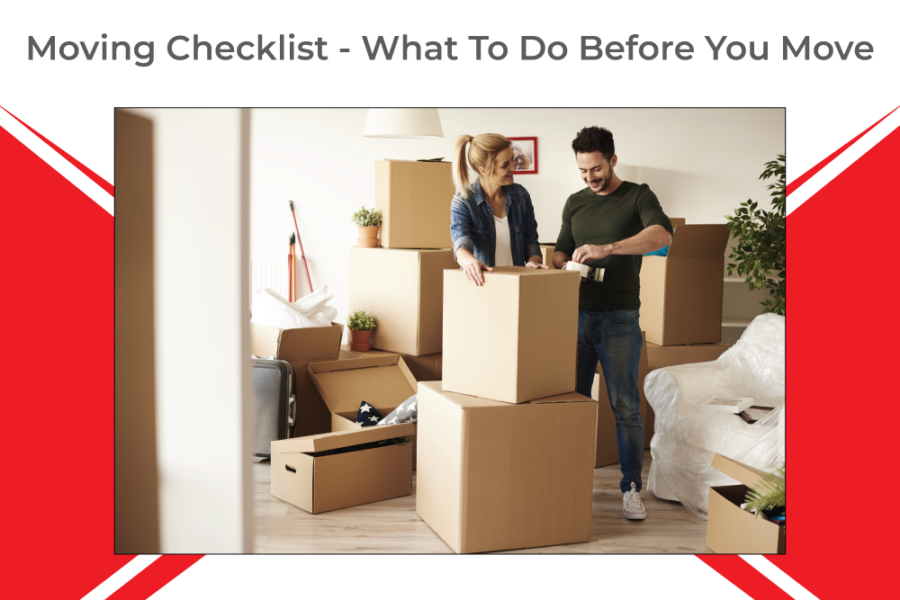 Moving Checklist: Things to Check Off Before You Move